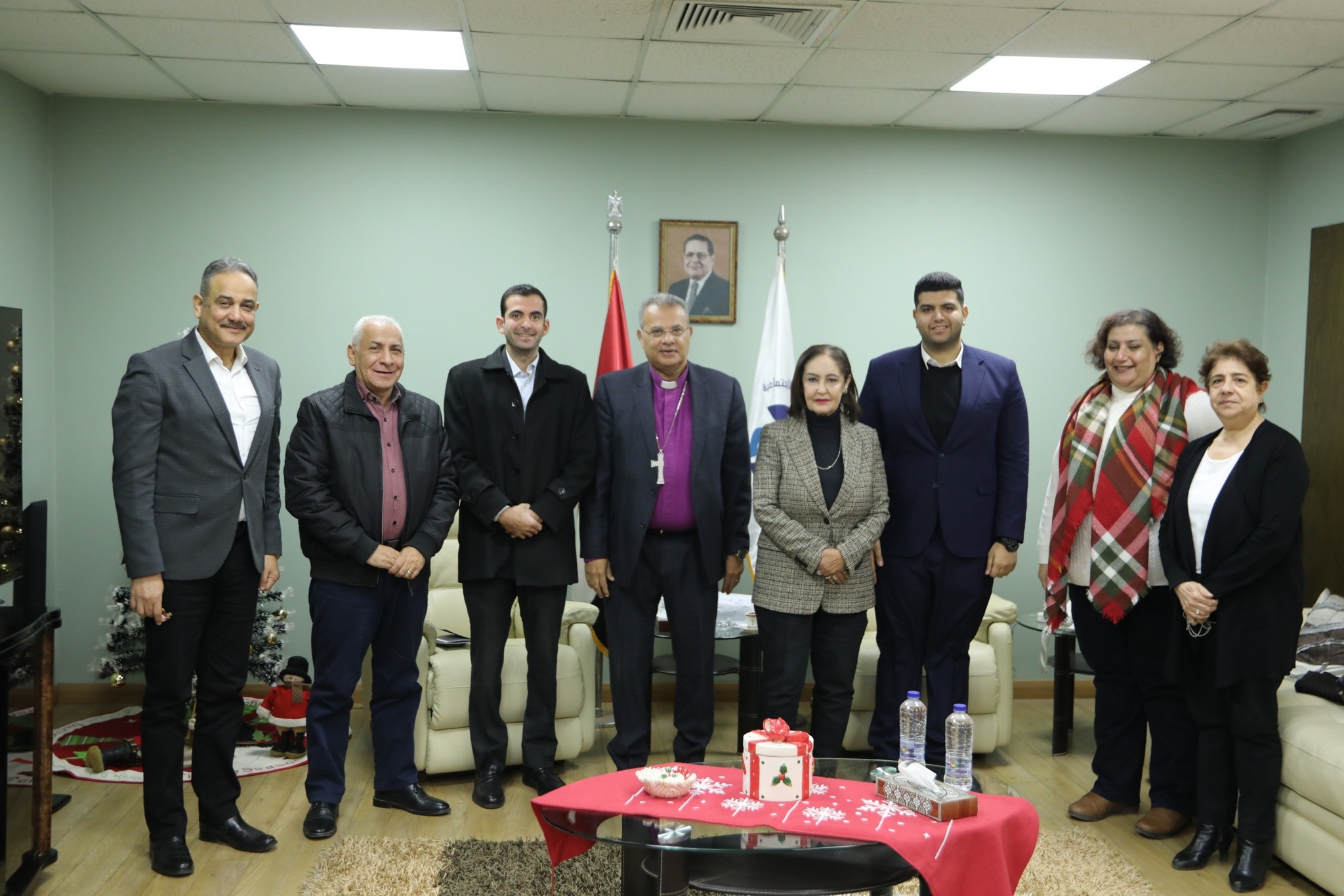 Dr. Rev. Andrea Zaki Receives Ambassador Naela Gabr to Discuss Ways of ...